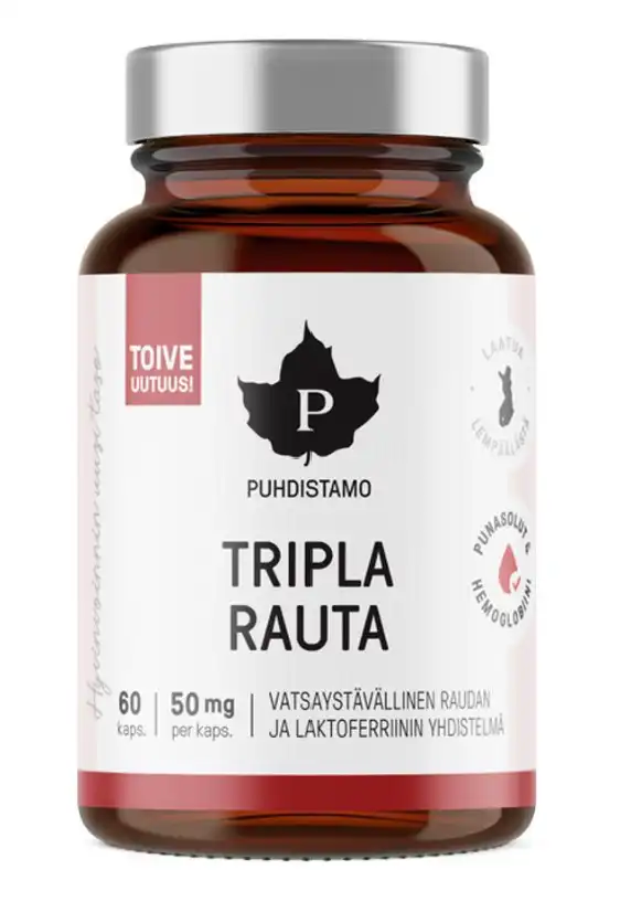 Puhdistamo Triple Iron: 3 formy železa + laktoferin | Wereco